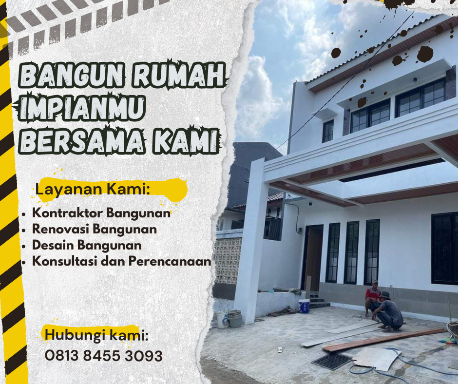 Biaya bangun rumah 2 lantai per meter - Archigala Bangun Persada