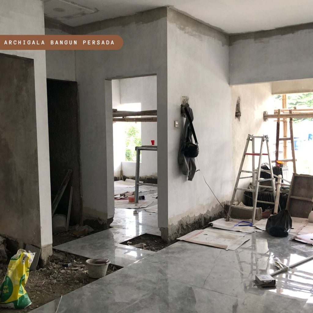 Renovasi Rumah di Curug Bojongsari Depok - Archigala Bangun Persada