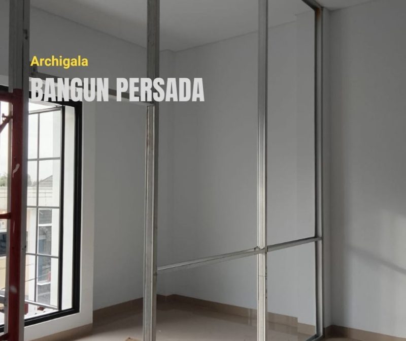 Harga jasa pasang partisi gypsum 2 sisi - Archigala Bangun Persada