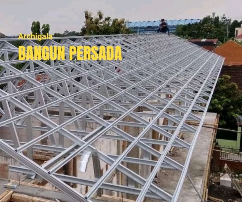 Jarak reng baja ringan atap genteng metal - Archigala Bangun Persada